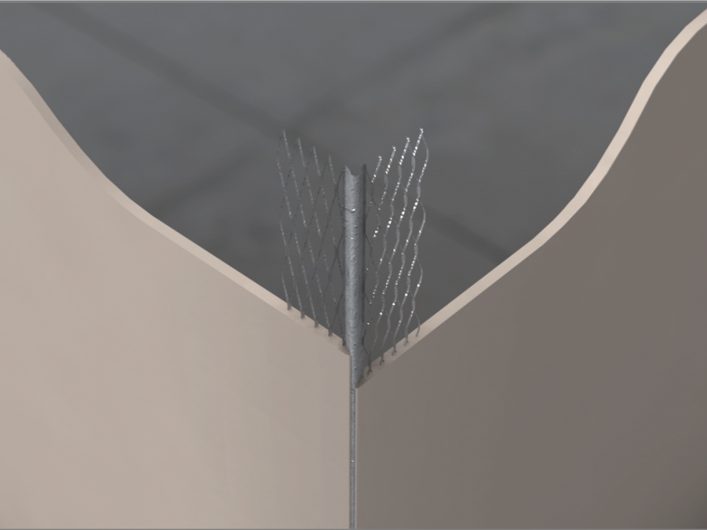 Galvanised Standard Angle Bead